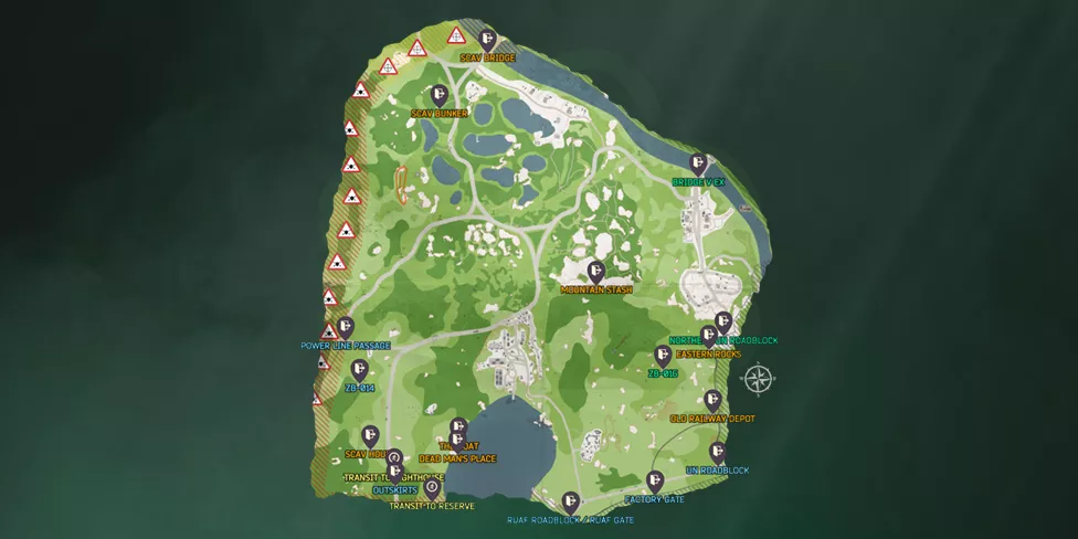 Escape From Tarkov Woods Map Overview | LepreStore