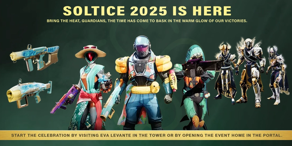 Destiny 2 Solstice 2025: Dates, Glowing Armor & Rewards